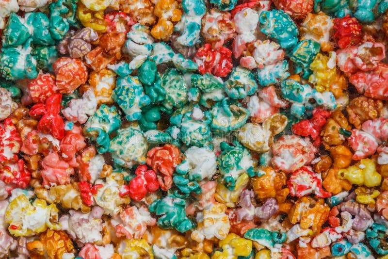 Heap of Delicious Popcorn, Isolated on White Background. Scattered ...