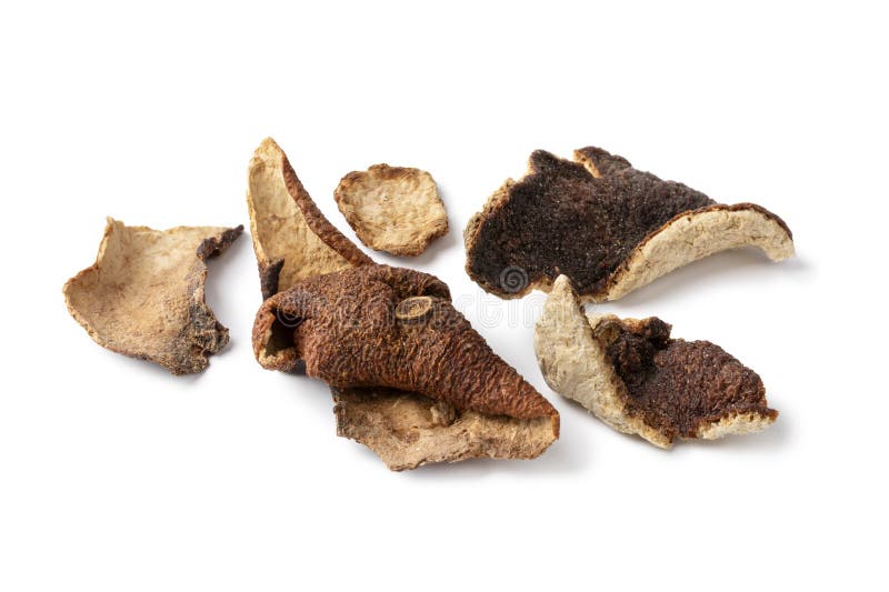 Heap of Dried Orange Peel Close Up on White Background Stock Image ...