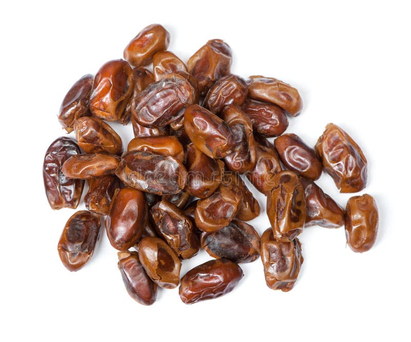 Heap of Pitted Dates from Above Stock Photo - Image of portion, dates ...