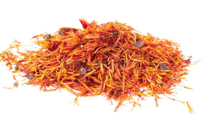 Heap of dried saffron stock image. Image of spice, macro - 13626939
