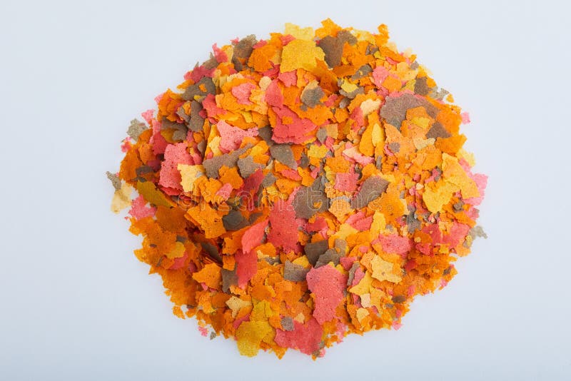 Fish Feed for Fish Farming and Fishing Stock Photo - Image of grain ...