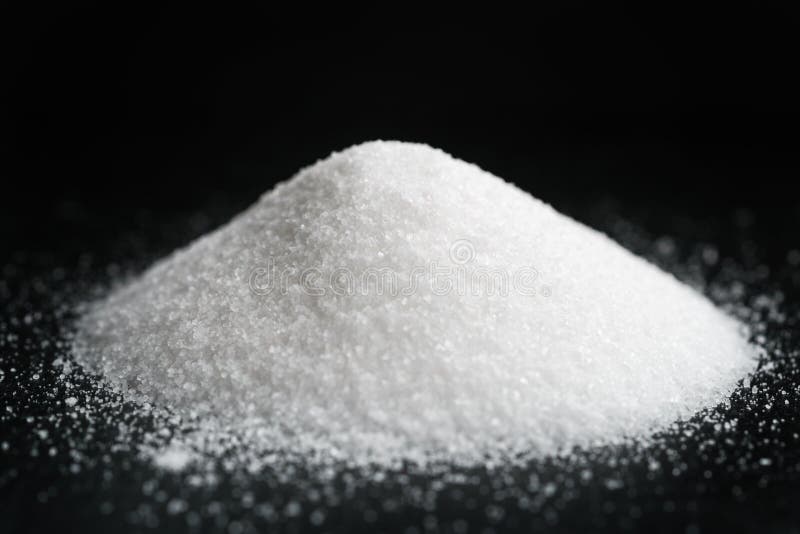 Heap of Extra Small Salt on Black Background Stock Photo - Image of ...