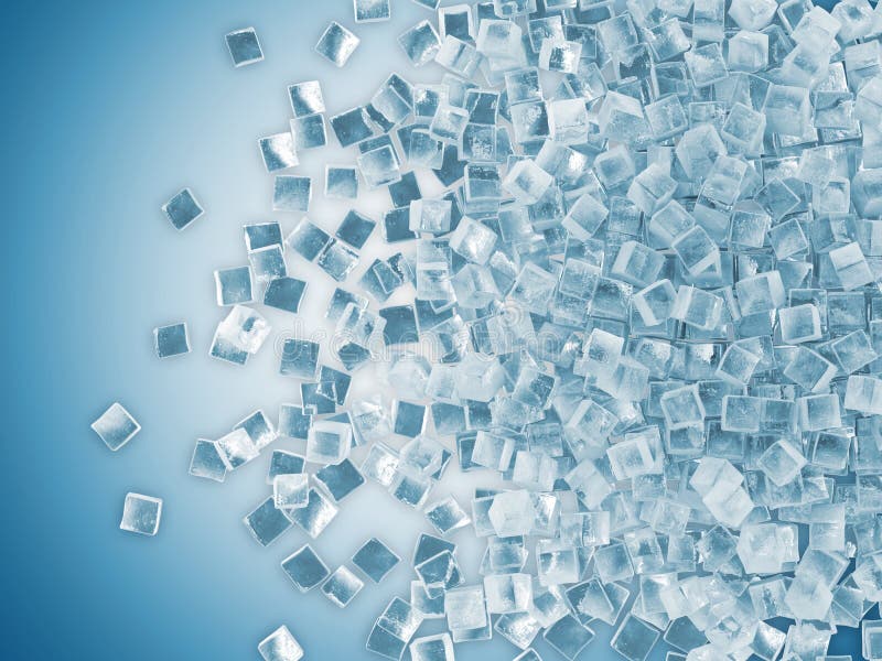 Heap of Ice Cubes stock illustration. Illustration of frost - 27917558