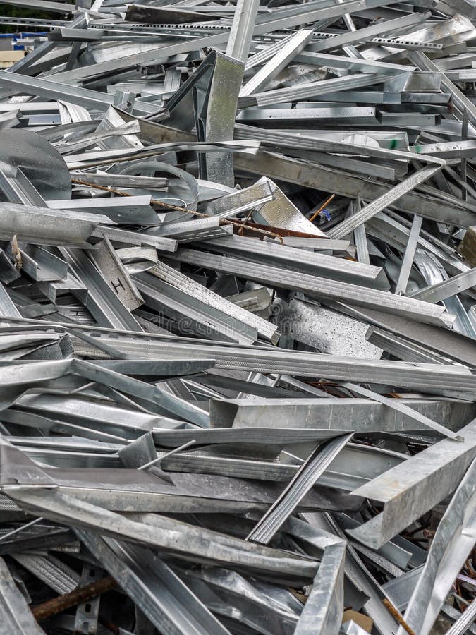Metal scrap stock image. Image of scrapyard, metal, trash - 17828251