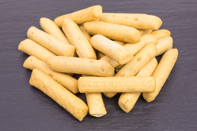 Heap of Mini Grissini Bread Sticks Stock Image - Image of crispy ...