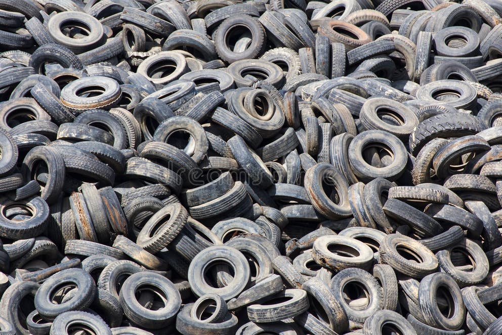 Heap of old Tires stock image. Image of objects, group - 25939523