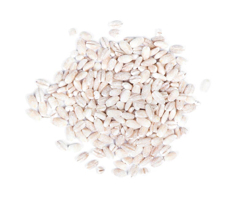 Heap of Pearl Barley Grains Stock Photo - Image of ingredient, kernel ...