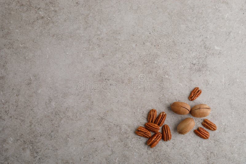 Heap of Pecan Nuts on Marble Table Stock Photo - Image of uncooked ...