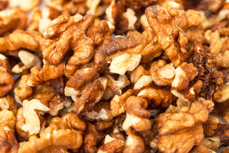 Heap Purified Walnuts stock photo. Image of purified - 24332392