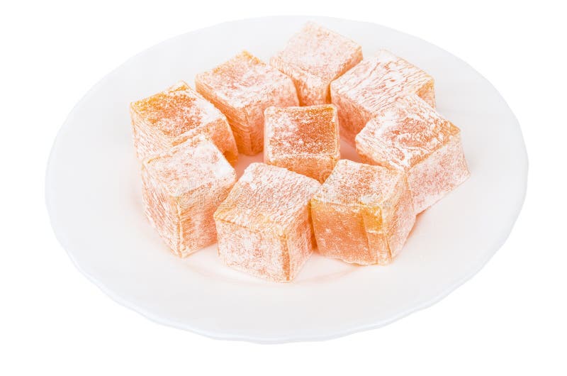 Heap Rakhat Lukum Isolated White Stock Photos - Free & Royalty-Free ...