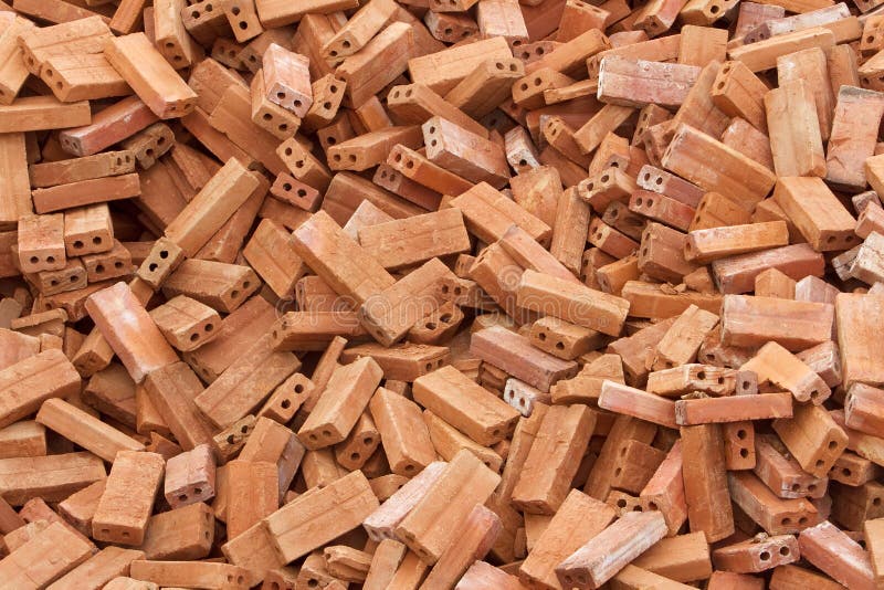 Red Bricks stock image. Image of pack, group, bricks, stone - 315873