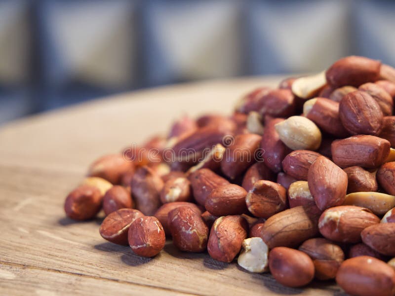 Heap of Roasted Peanuts, Side View. Peanuts Macro Stock Photo - Image ...