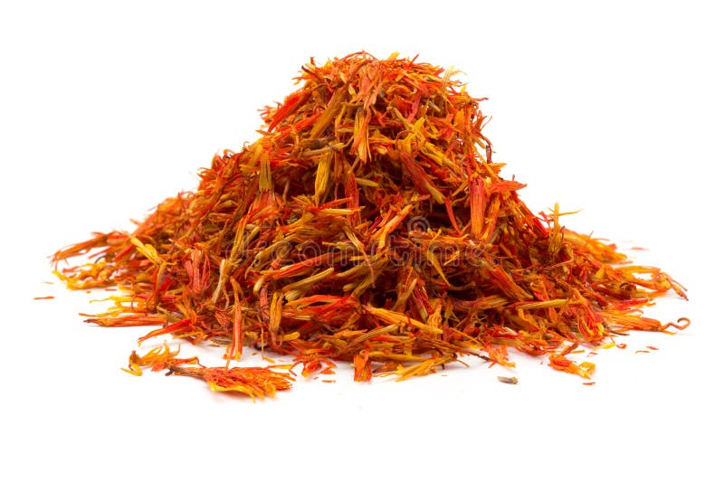 Dried saffron spice stock image. Image of safran, bloom - 109799099