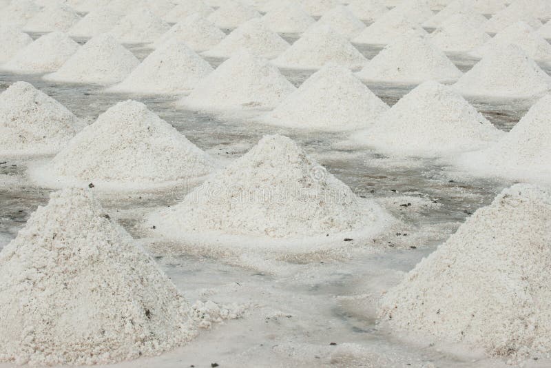 Heap of sea salt stock image. Image of thailand, texture - 60698025