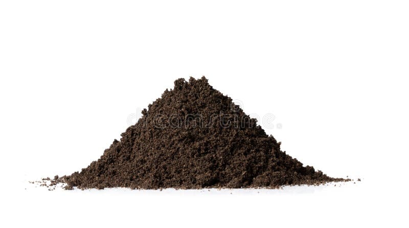 Heap of soil stock image. Image of compost, fresh, soil - 12818545
