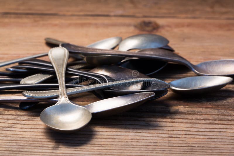 Heap of spoons stock photo. Image of life, spoon, style - 72212410