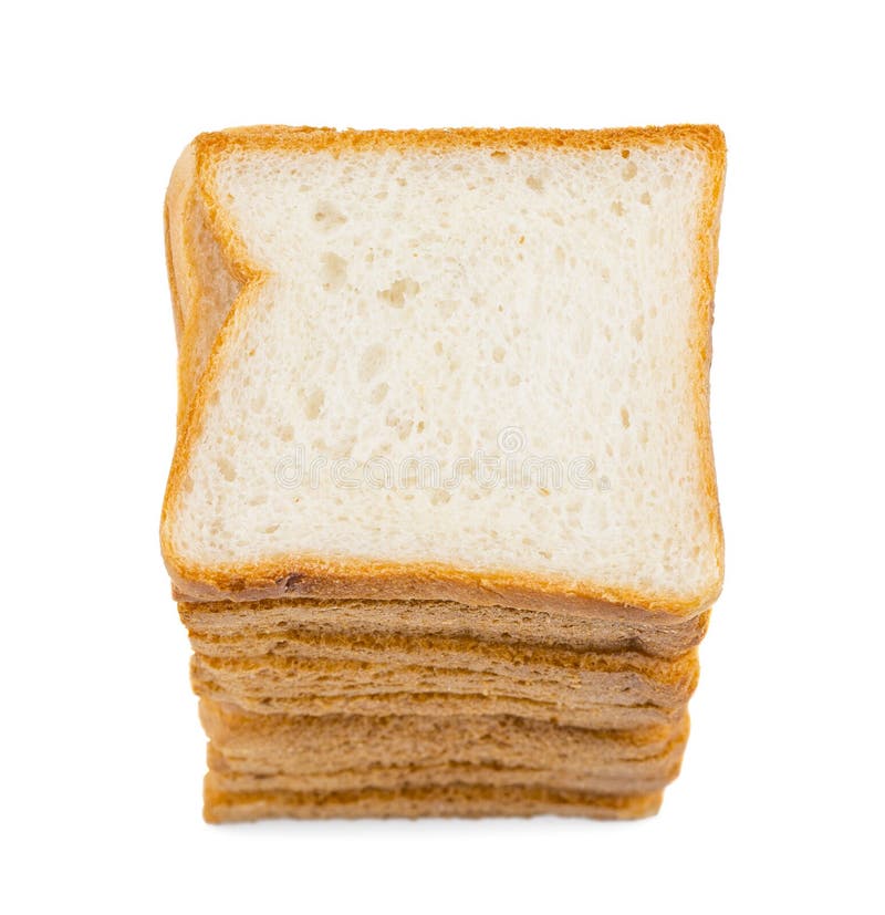 Heap of Stacked Sliced Bread Stock Photo - Image of bread, cook: 158993582