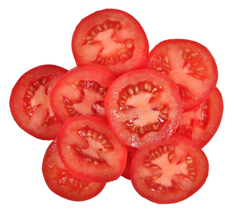 Tomato slices background stock image. Image of closeup - 49539253