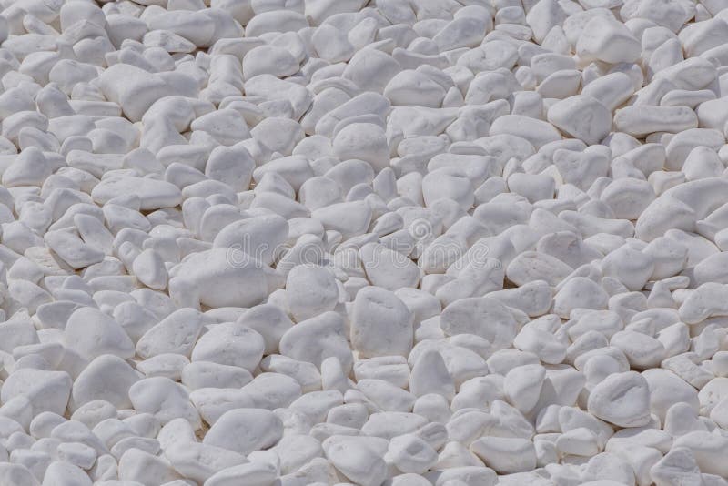 Heap of Whitewashed Stones on Santorini Stock Photo - Image of rock ...