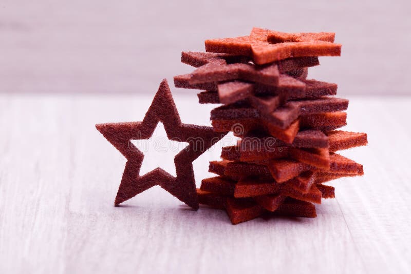 Heap of wooden stars stock image. Image of wooden, christmas - 33731925