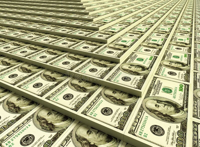 Heaps of money stock illustration. Illustration of construction - 4751499