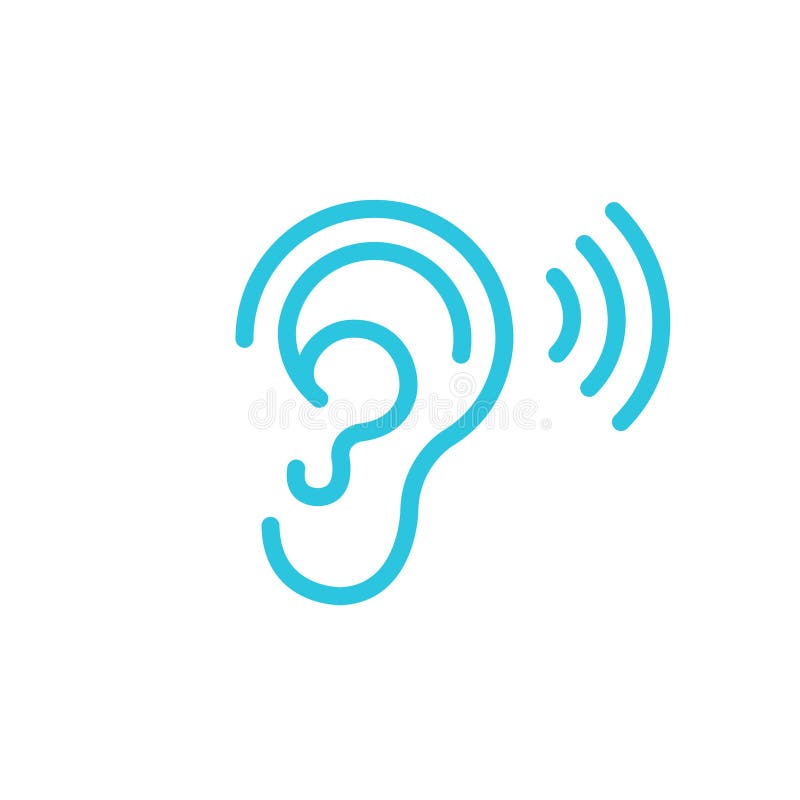 Hear Icon Logo Design Template Stock Vector - Illustration of equipment ...