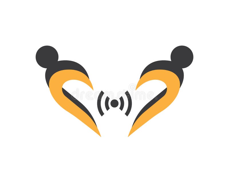 Hear Logo Design Vector Template Stock Vector - Illustration of healthy ...