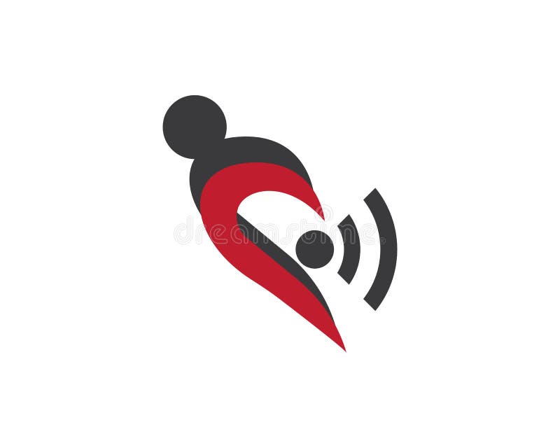 Hear Logo Design Vector Template Stock Vector - Illustration of ...