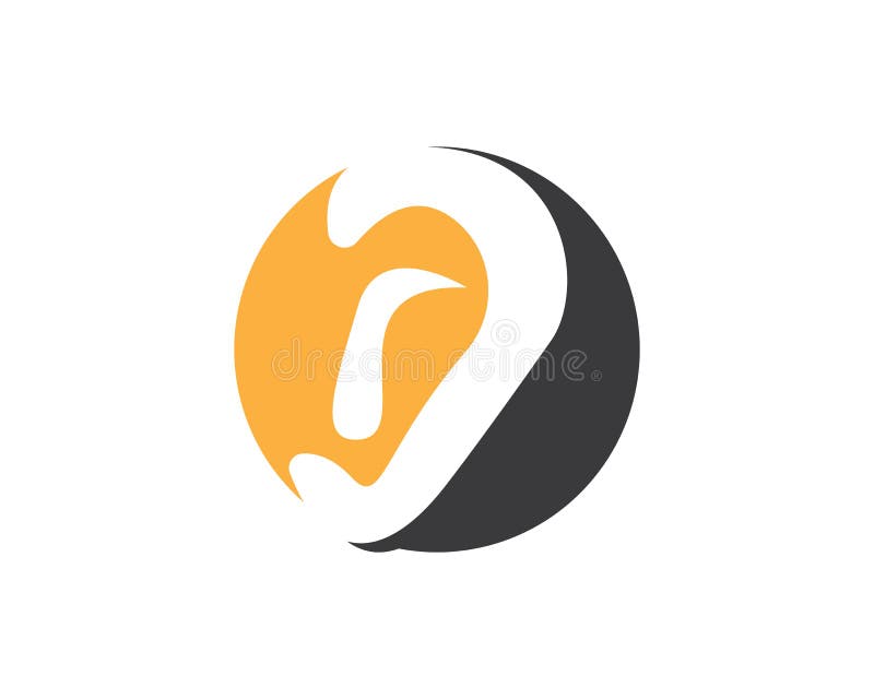 Hear Logo Design Vector Template Stock Vector - Illustration of ...