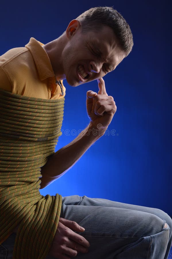 Man Tied Up in Coils of Rope Stock Image - Image of dread, bondage ...