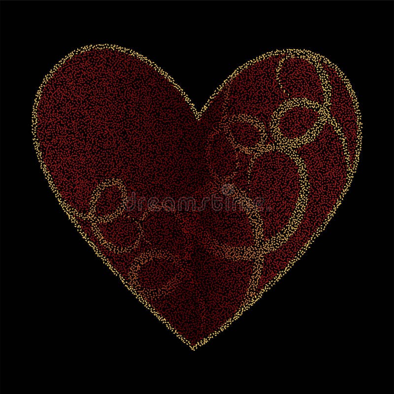 Heard Icon Flat Design Vector Illustration Background Eps 10 Stock ...