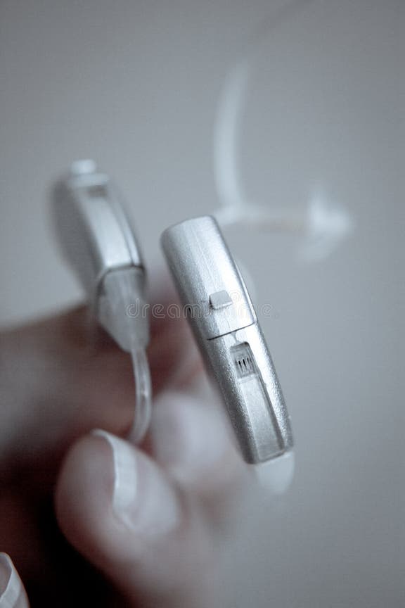 Hearing Aid for Deaf People Stock Photo - Image of hard, deaf: 124932300