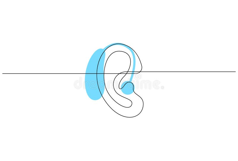 Line Drawing Hearing Aid Stock Illustrations – 461 Line Drawing Hearing ...