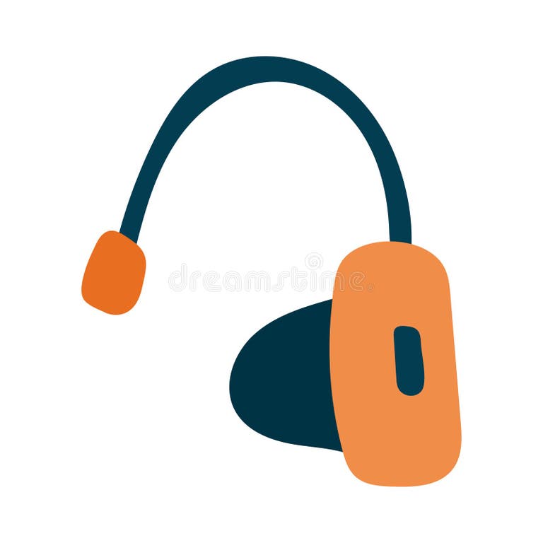 Hearing Aid for People Who Have Hearing Problems. Vector Icon of ...