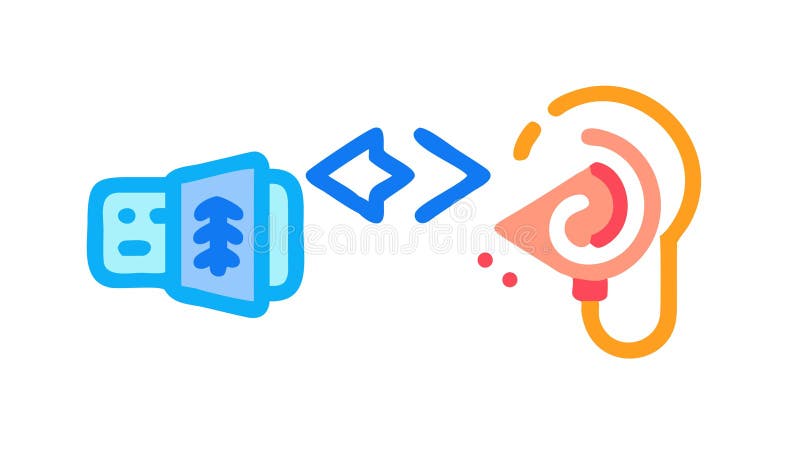 Enhanced Auditory Connection Vector Stock Illustrations – 4 Enhanced ...