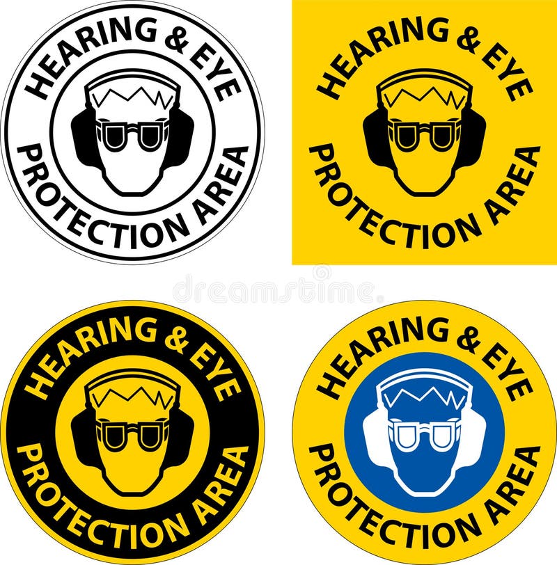 Hearing Protection Icon Stock Illustrations – 1,353 Hearing Protection ...