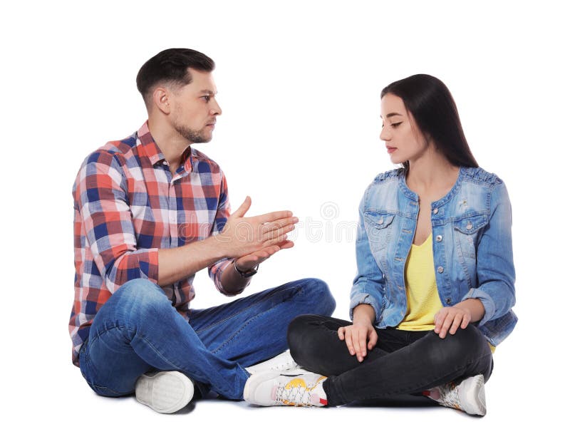 Hearing Impaired Friends Using Sign Language for Communication Stock ...