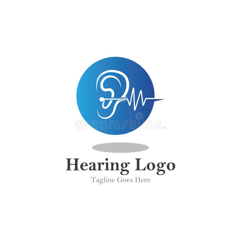 Hearing Logo and Symbol Template Vector Icon. Stock Vector ...