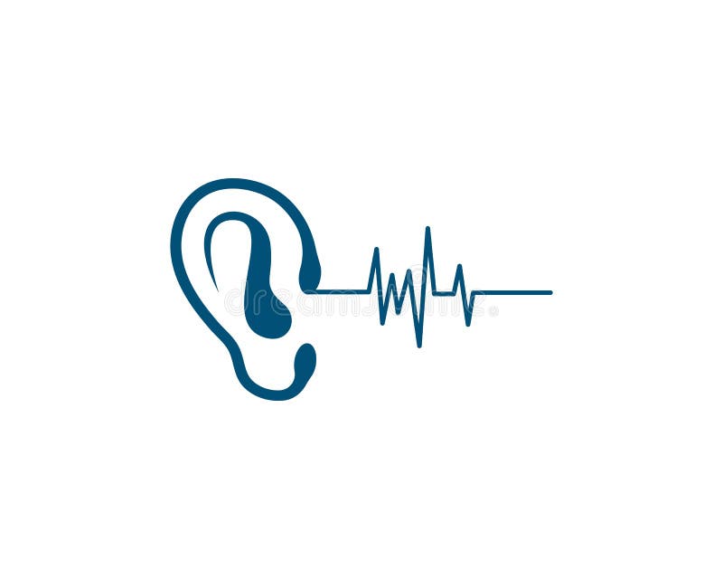 Hearing Logo vector stock vector. Illustration of listening - 143763228