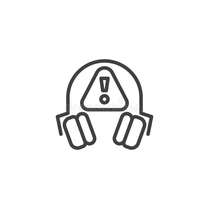 Hearing Protection Icon Stock Illustrations – 1,863 Hearing Protection ...