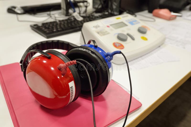 Hearing Screening and Check Equipment Stock Photo - Image of ...