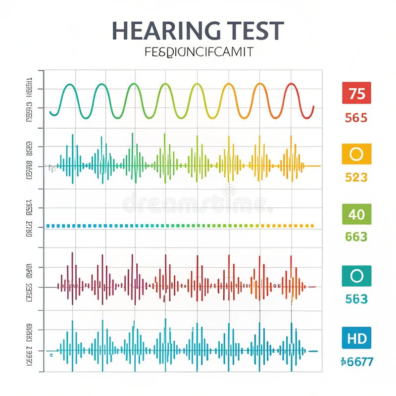 Detailed Hearing Test Chart Stock Illustrations – 4 Detailed Hearing ...