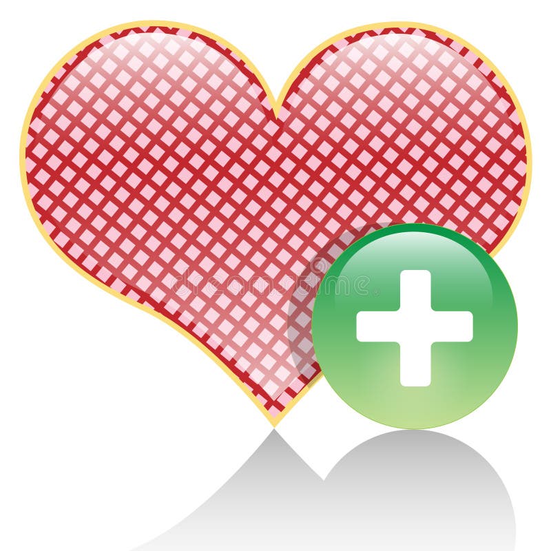 Heart Plus Sign Stock Illustrations – 11,478 Heart Plus Sign Stock ...