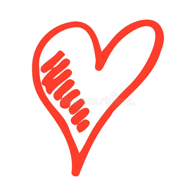 Heart6 ilustración del vector. Ilustración de forma - 131255498