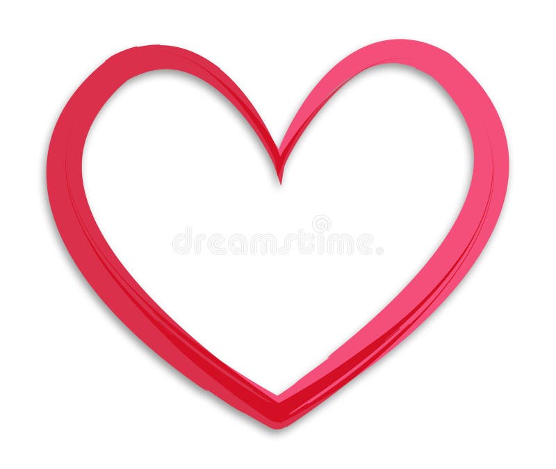 Warm Hearth shape stock illustration. Illustration of love - 6505764