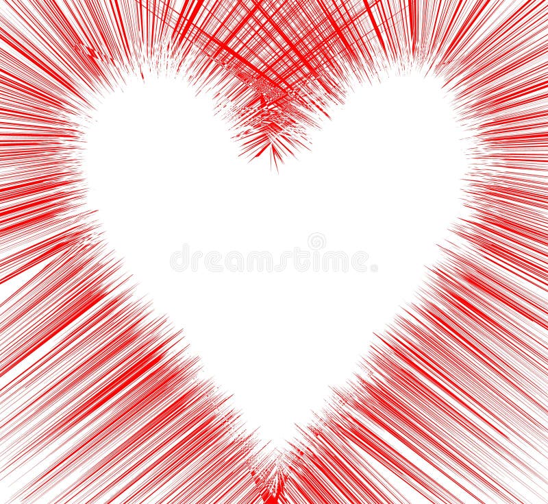 Hollow heart background stock illustration. Illustration of stream ...