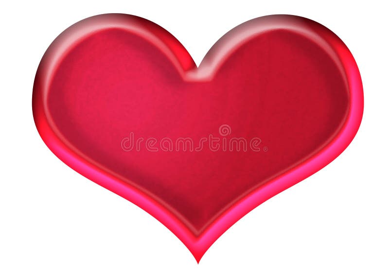 Heart stock illustration. Illustration of affectionate - 7650844
