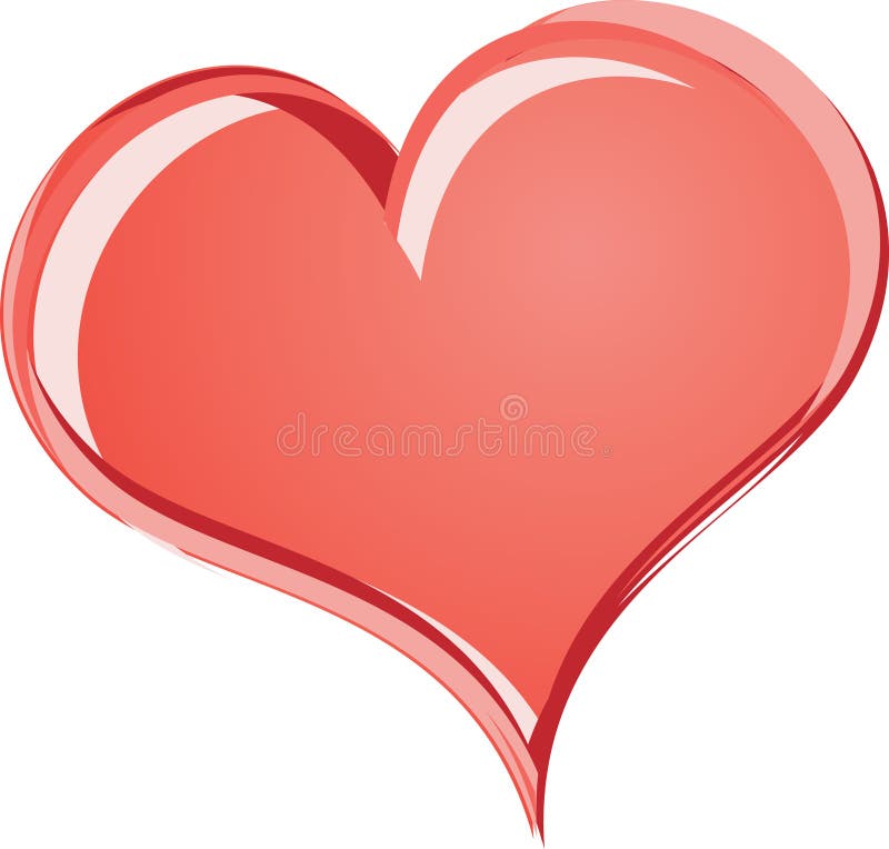 Heart icon stock vector. Illustration of valentine, abstract - 17718863