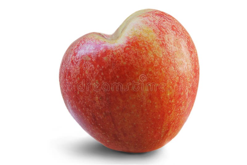 Heart apple stock photo. Image of fitness, fruit, love - 3951182
