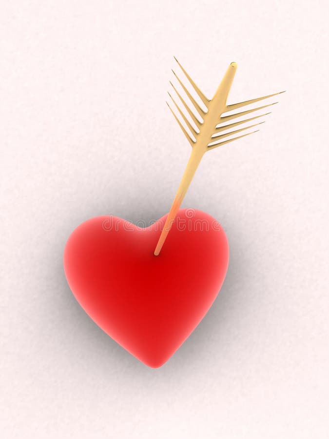 Heart And Arrow Picture. Image: 1545142